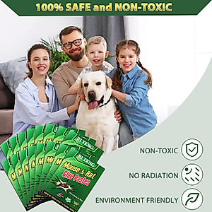 Qualirey 36 Pcs Large Mouse Traps Rat Glue Trap Bulk Adhesive Mouse Sticky Traps Glue Board Sticky Pads for Mice Rat Capturing, House Indoor Outdoor Use