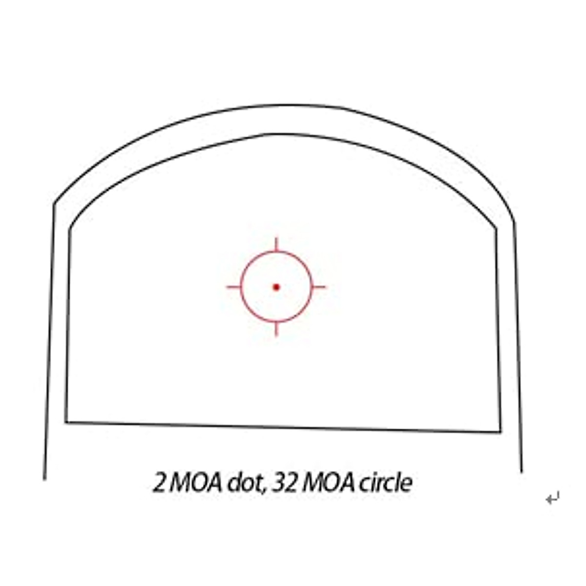 ADE Pro Series Motion Activated System IP7 Waterproof Zantitium PRO(RD3-015-PRO) Red Dot with 2 MOA Dot and 32 MOA Circle Multi Reticle System
