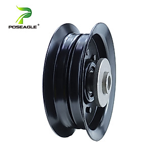 POSEAGLE 2 Pack 532196104 Idler Pulley Replaces Husqvarna 532196104 Husqvarna Idler Pulley 532196104 Pulley, Husqvarna 532197380 Husqvarna Idler Pulley, Craftsman 197380 Idler Pulley Craftsman 196104