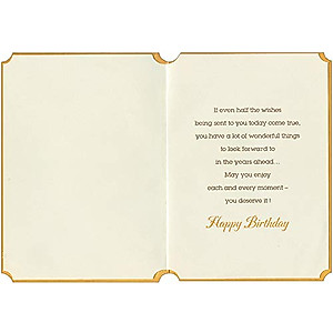 Designer Greetings Wonderful Son Argyle Border Birthday Card for Son-in-Law