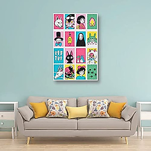 ABOUTKk Anime Poster Canvas Wall Art Gift Idea Decor Home Posters Artworks 12x18inch(30x45cm) Lwebecn