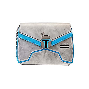 Loungefly Star Wars Jango Fett Chain Strap Crossbody Bag