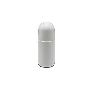 glasstore 4Pcs 50mL Empty Refillable Roll-on Bottle White Plastic Anti-perspirant Roller Bottles Leak-Proof DIY Deodorant Container with Roller Ball