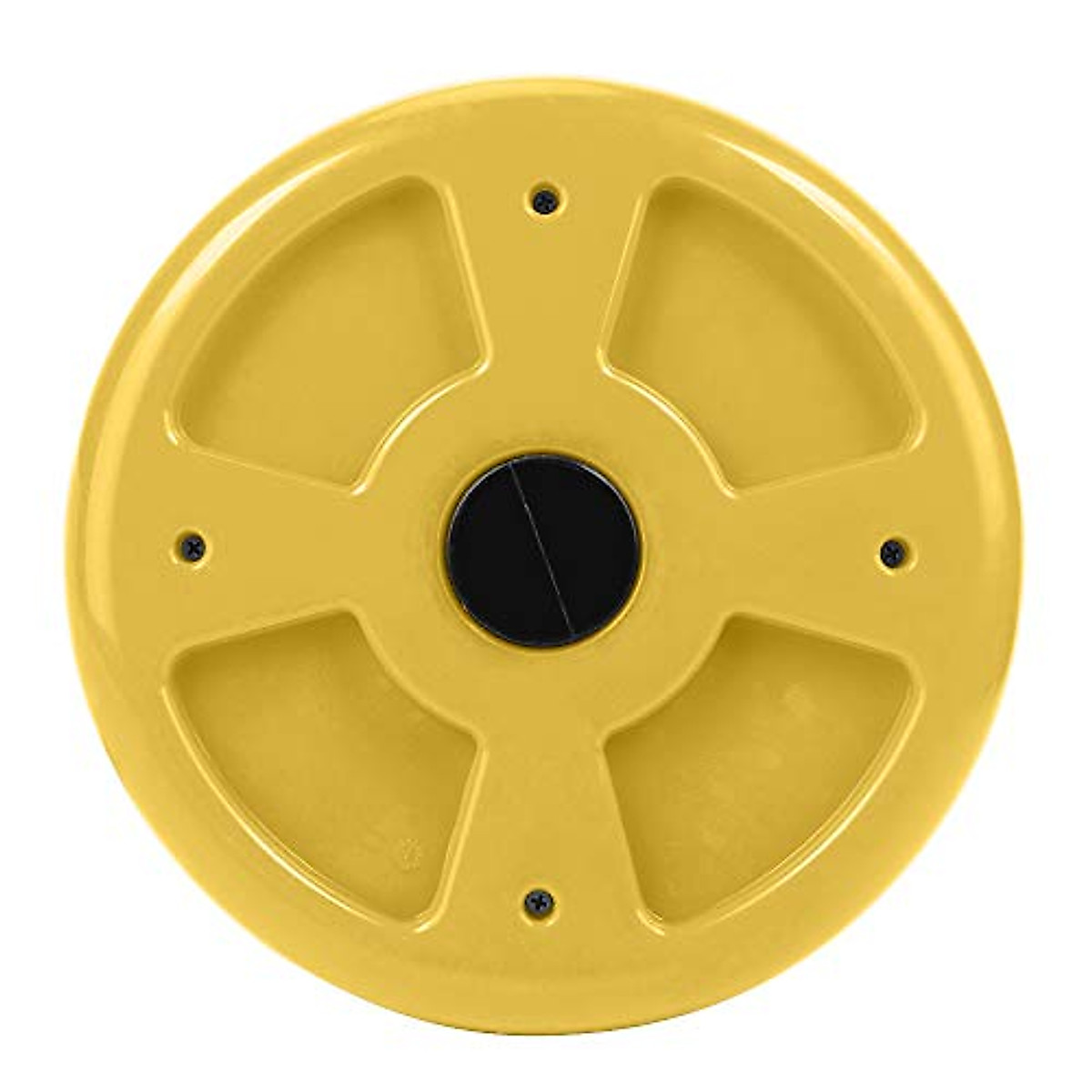 Heavy Duty Plastic Tree Swing,Disc Rope Swing with Leg Protectors,Additions & Replacements for Outdoor Tree Backyard Playground Swing (Yellow)