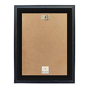 Koshtak Laddu Gopal Photo Frame For Wall Hanging Temple, Puja Room, Home Wall Decor & Worship with Unbreakable Glass &Golden Synthetic Photo Frame