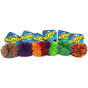 Koosh Balls Multi-Color Gift Set Bundle - 6 Pack