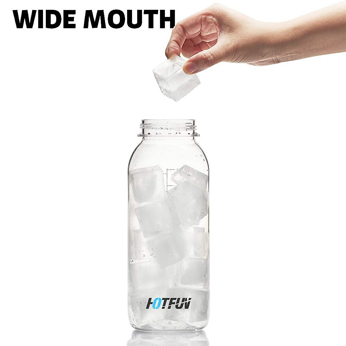 32oz Water Bottle with Straw, BPA Free Water Bottle Hydration with Motivational Time Marker Reminder Leak-Proof Drinking Water Bottle for Camping Sports Workouts and Outdoor Activity