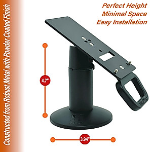 Hilipro Swivel Stand for Pax A35 Credit Card Payment Machine Terminal Pin pad - Complete POS Kit - Sturdy and Durable contactless Payment Stand