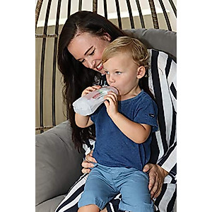 Dreambaby Pouch Pal Self Feeding Baby Food Pouch Holder - No Squeeze, No Spill, No Mess Reusable Container for Toddlers 1 Count (Pack of 1)