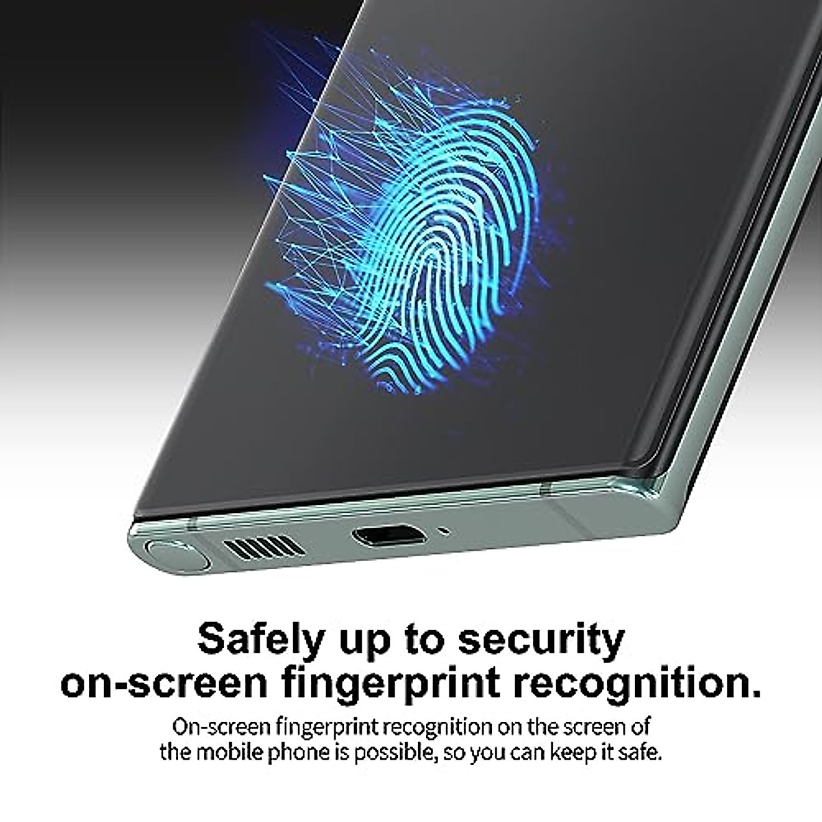 GOBUKEE Compatible for Samsung Galaxy S21 Ultra Premium Flexible PMMA Screen Protector Film, Installation Guide Tool Included, Full Edge Coverage - 2 Pack