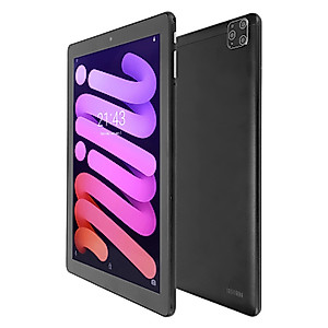 AMONIDA Black Tablet for 11 10 Inch Tablet 4GB RAM 256GB ROM 8 Core CPU for Office (US Plug)