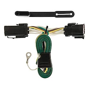 CURT 55256 Vehicle-Side Custom 4-Pin Trailer Wiring Harness, Fits Select Ford F-150, F-250