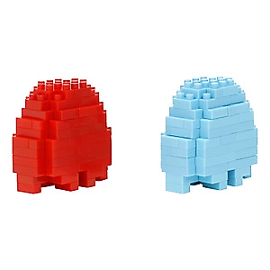 nanoblock - PAC-Man - Blinky & Inky, Character Collection Series Building Kit