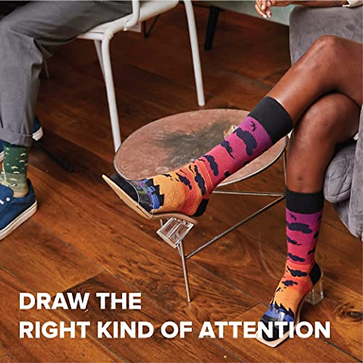 Cicada Dress Socks – 3-Pair Organic Cotton Socks for Men and Women