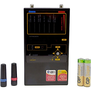 DefCon iProtect by DiscoverIt DD1207 Multi-Channel Signal Detector for Digital Wireless Protocols, Black