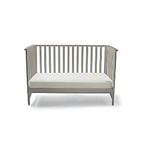 Naturepedic Organic Crib Mattress Cover - Skin Friendly, Breathable & Absorbent Crib Mattress Protector - Removable Mattress Pad for Baby and Toddler Bed - Fitted Ivory