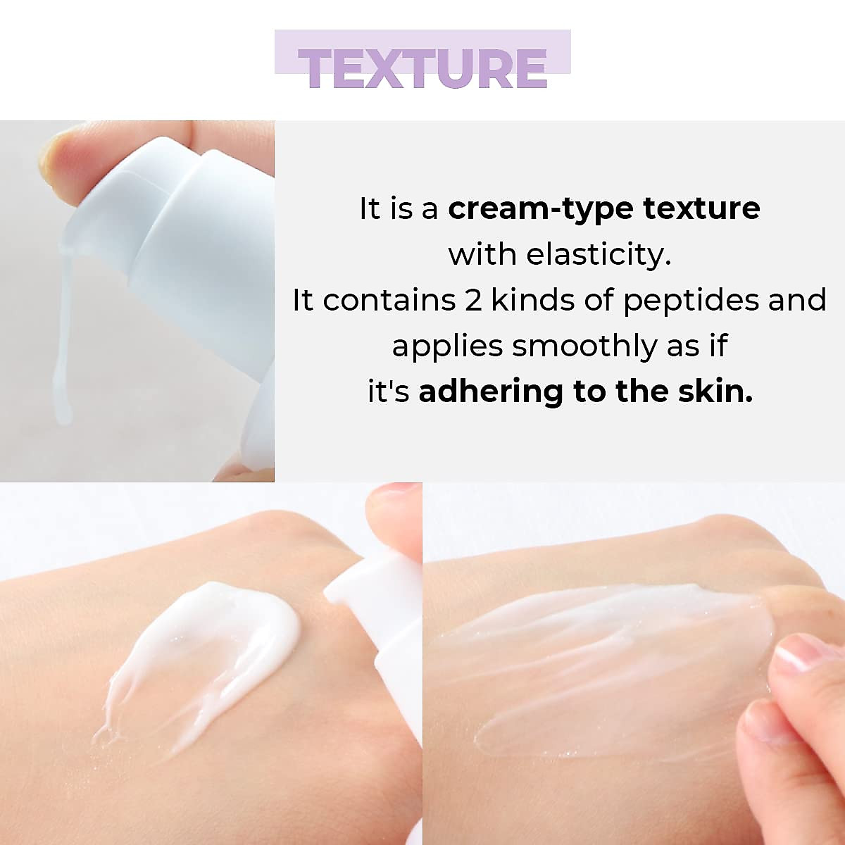 numbuzin No.9 Secret Firming Serum | Advanced Elasticity-Boosting Treatment Serum for Wrinkle Care, Aging Skin with 2 Peptides, Niacinamide, Hyaluronic Acid | Korean Skin Care, Loose Skin | 1.69 Fl Oz