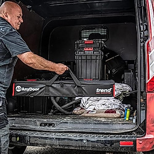 Trend Door Installation Kit, Includes The Trend 9ft AnyDoor Jig, Foot-Operated Door Lifter, Door Stand, Professional Router Bit & 5 x Dust Masks, U*H/JIG/D/B1