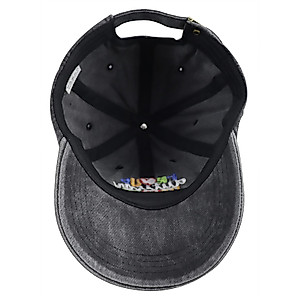 Autism Gifts for Mom, Proud Autism Mom Hat, Adjustable Washed Cotton Embroidered Puzzle Graphic Love Autistic Mama Baseball Cap, Autism Awareness Gifts for Women Mother Grandma Friends