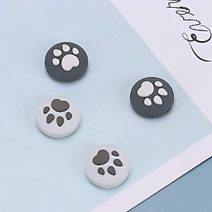 4pcs Caps Grip Cats Claw Joystick Cover Joystick Sleeve Compatible for Switch Grab Handle The Cat Paws Rocker Rocker Protective Cap Grasp Silicone Cover