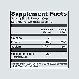 Vital Proteins Collagen Peptides Powder Unflavored 9.33 OZ+Beauty Collagen 9.6oz