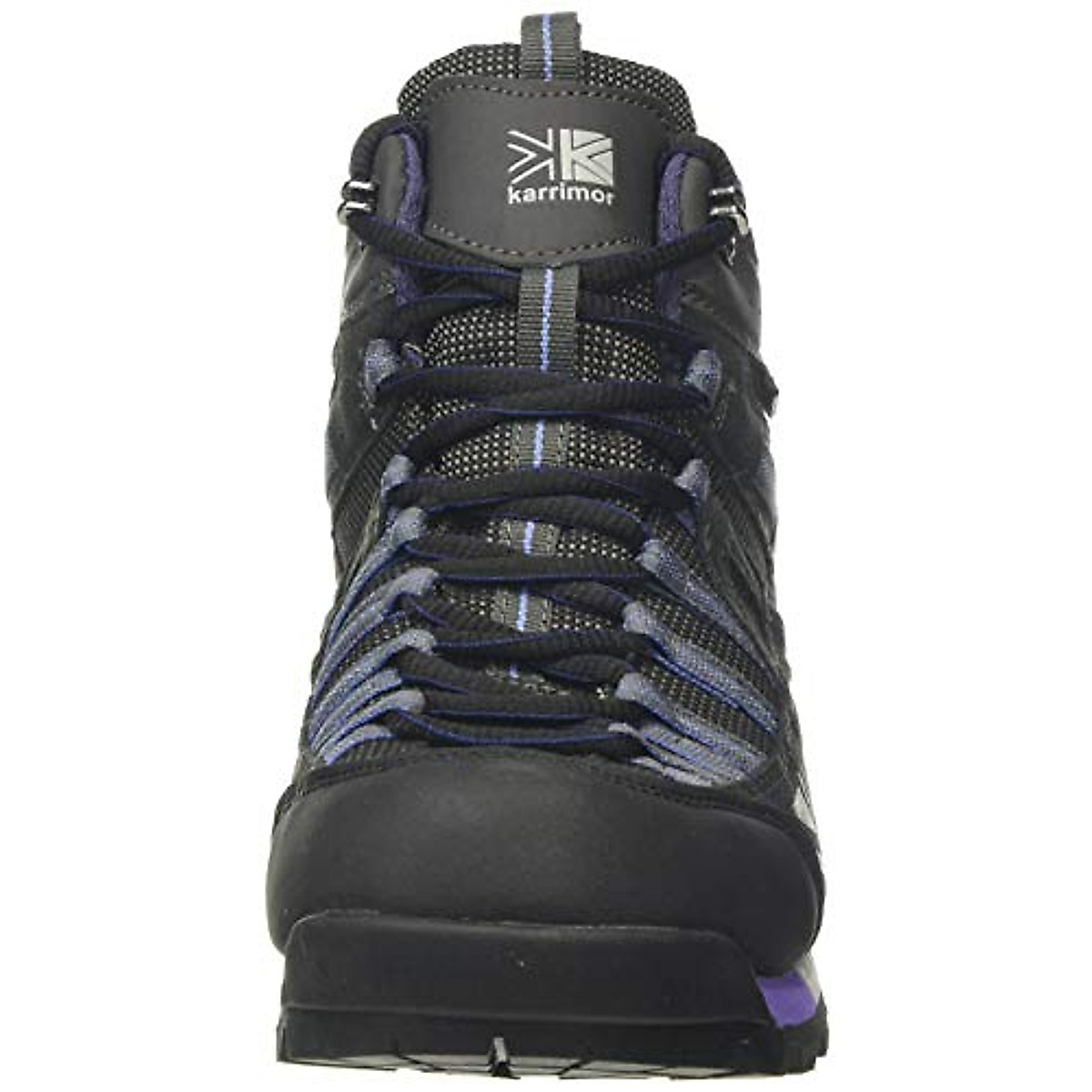 Karrimor Women's High Rise Hiking Boots, Black Black Purple Bkp, 7.5