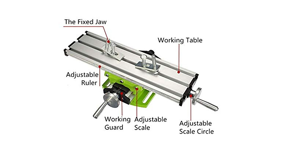 Multifunction Milling Table for Precision Drilling