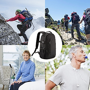 Oxygen Tank Backpack, Portable Oxygen Cylinder Carrying Bag, Ideal for Daily Basis, Shopping, Travel, Fits for Tank Size M2, M4/A, ML6, M6/B, M7, M9/C,