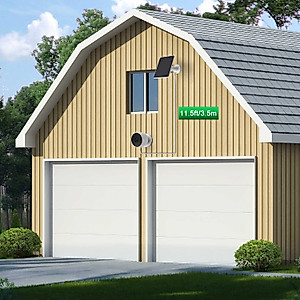 UYODM 3W Solar Panel Compatible with Google Nest Cam Outdoor or Indoor, Battery - Continuous Power Supply, IP67 Weatherproof (3PACK,White)