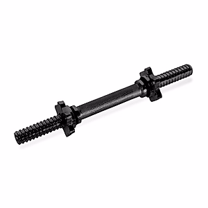 CAP Barbell 14" Standard Threaded Dumbbell Handle, Black,Black, Single