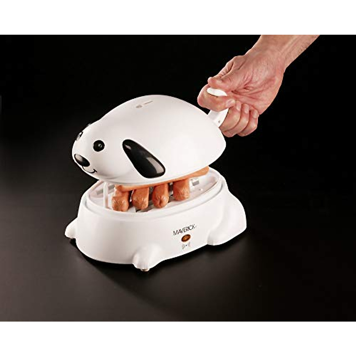 Maverick HC-01 Hero Electric Hot-Dog Steamer, White