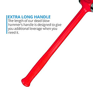 Capri Tools Dead Blow Ball Peen Hammer, 56 oz (CPDBHB56)