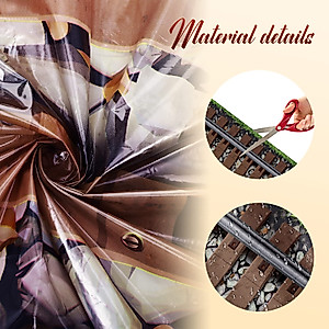 24 Inch x 10 ft Plastic Railroad Track Aisle Runner Train Party Decorations Wild West Party Theme Tablecloth Runner Table Floor Cover for Halloween Western Birthday Party Supply (Railroad Track, 1Pc)