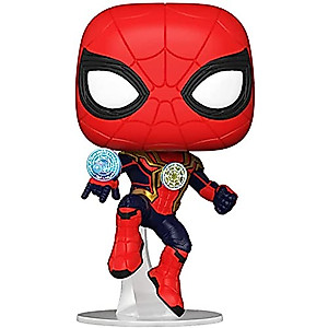 Pop! Marvel: Spider-Man: No Way Home - Spider-Man in Integrated Suit (Bundled with Compatible Pop Box Protector Case)