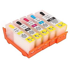 Ink Cartridge, 5 X 4 Color PP Ink Cartridges for Test Paper (125-125)