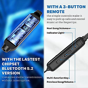 Hearprotek Wireless Earbuds Headphones for Sleeping, Bluetooth 5.2 Sleep Headphones-Soft and Lightweight in-Ear Earbuds for Sleeping, 25+Hour Playtime, Ideal for Side Sleepers, Relaxing, Meditating