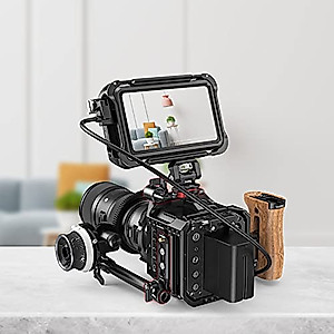 SmallRig 15mm Single Rod Clamp with Integrated NATO Rail - 3011