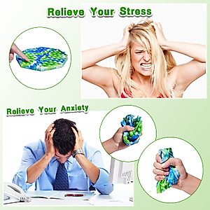 Easter Pop Fidget Toy-Big Large Size Pop Push Bubble Popping Sensory Toys 100 Bubbles Tie Dye Giant Toys Huge Popper Fidget Stress Reliever for Kids Boys Girls Adults Easter Stuffers Gift 2 Pack