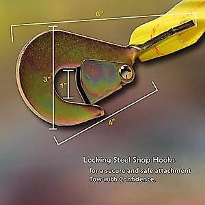 DC Cargo 2 Pack Ratchet Axle Strap Tie Downs (2" Wide x 114" Long) with Adjustable Ring and Slipfree Webbing for Secure Auto Hauling, Heavy-Duty Tow Straps for Car Trailers and Auto Carriers