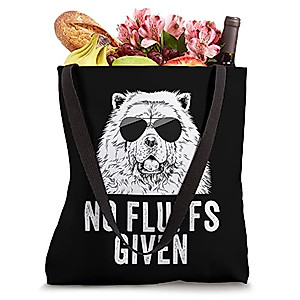 Funny No Fluffs Given Chow Chow Dog Mom Dad Tote Bag