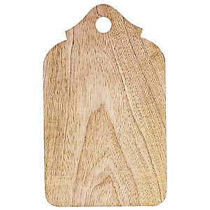 Wooden Small Chopping Board – Wood Cutting Board For Kitchen – Small Wooden Chopping Cutting Board For Cheese, Bread, Vegetable, and Fruits 9 X 5 Inch