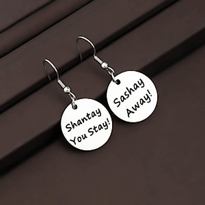 CENWA Shantay You Stay Sashay Away Earrings (Sashay Away Earrings)