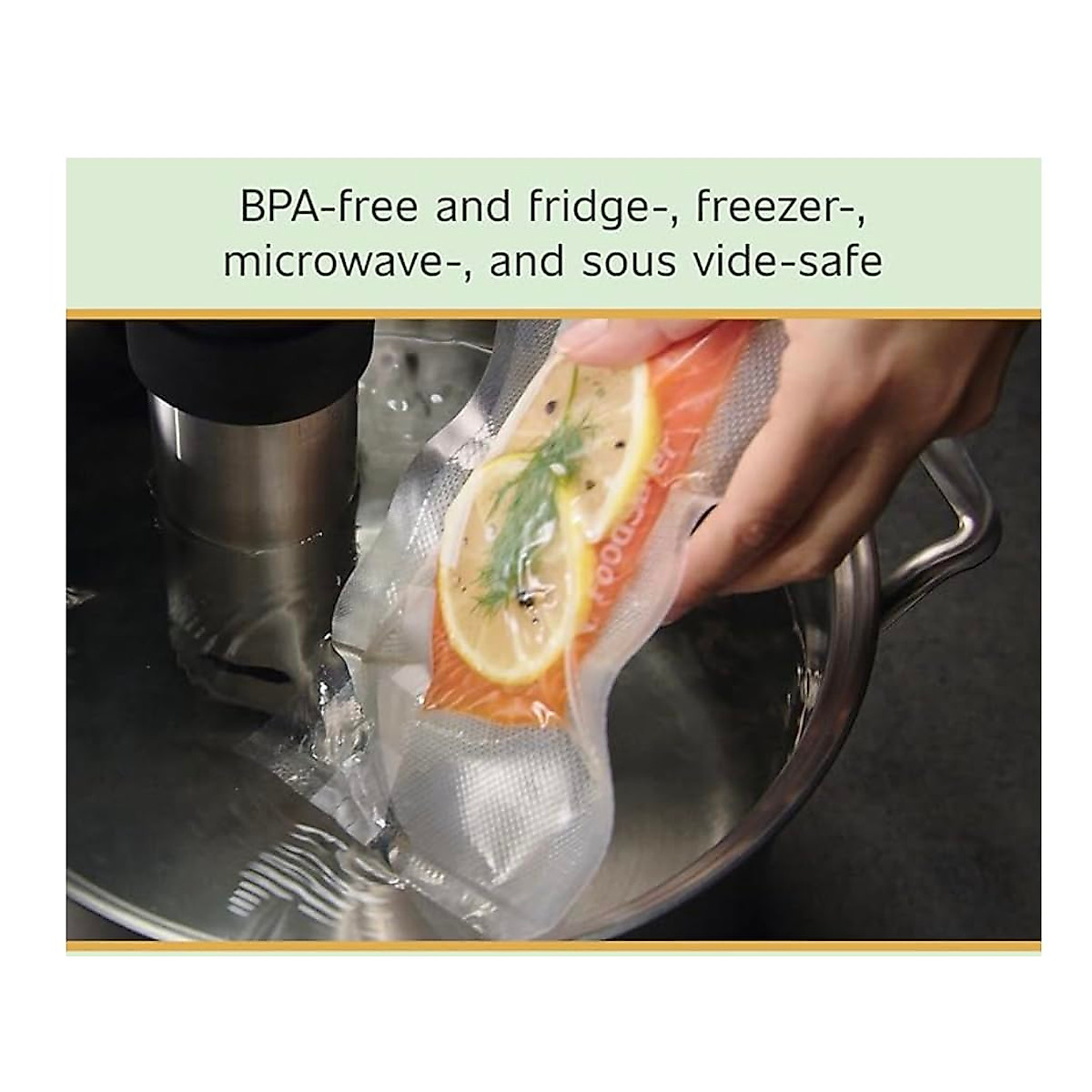 28-Piece Vacuum Seal Rolls and Vacuum Seal Bags Multipack Set (25 Bags / 3 Rolls)