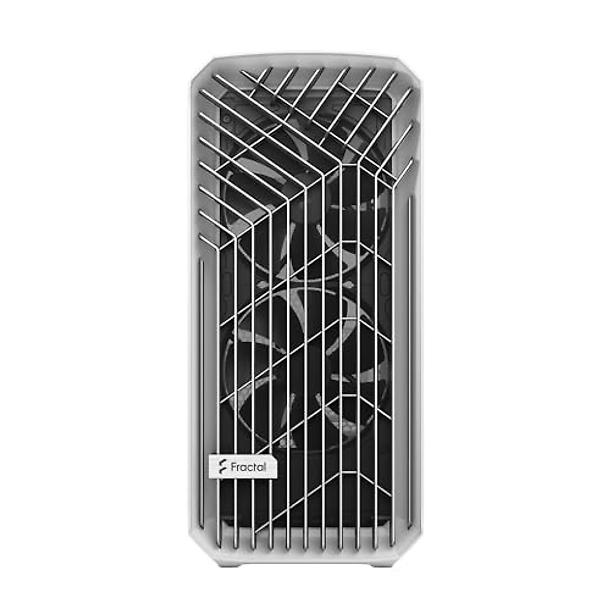 Fractal Design Torrent RGB White E-ATX Tempered Glass Window High-Airflow Mid Tower Computer Case