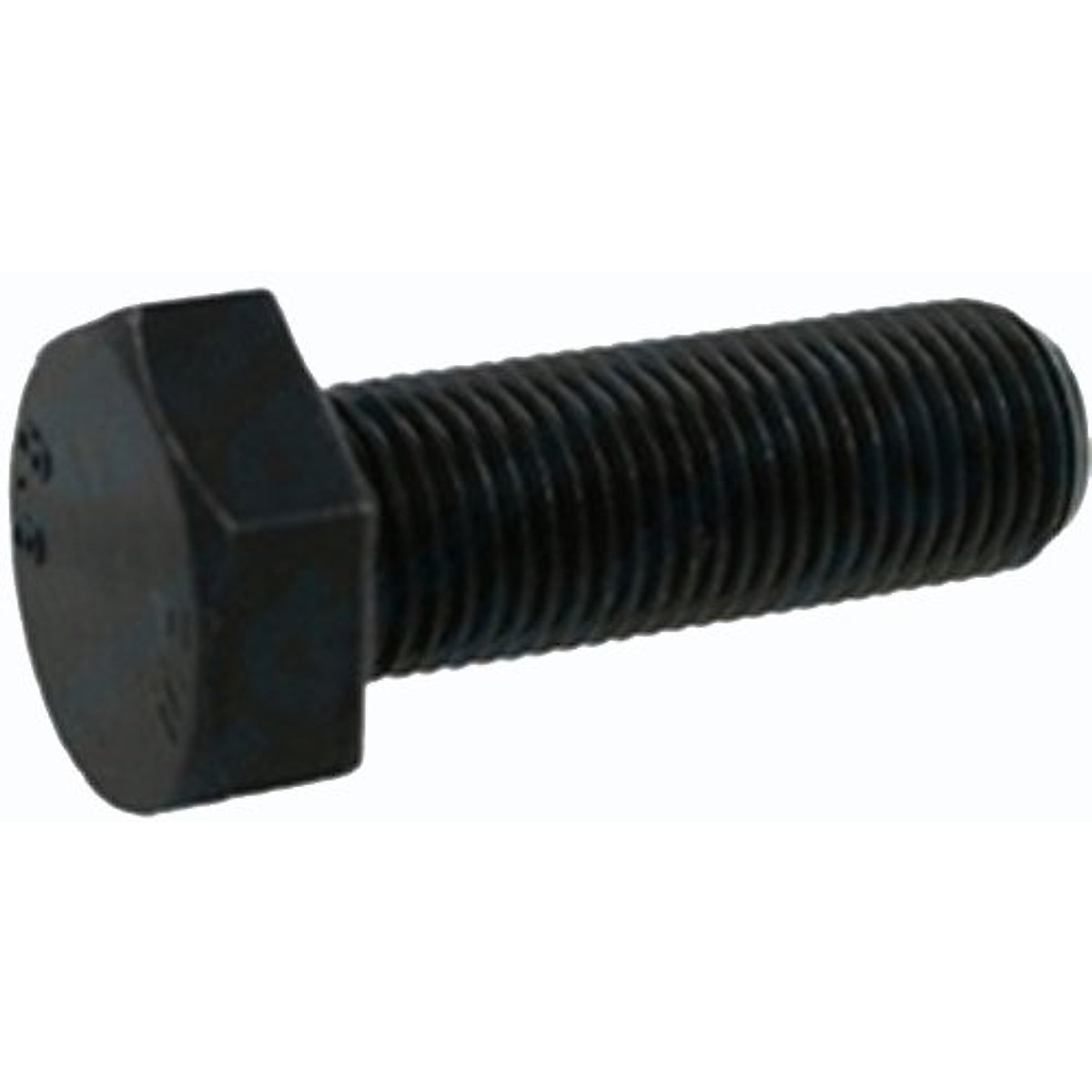 (5) 12-1.25 X 35mm Metric Hex Hd Din 961 Cl 8.8 - Black Clipsandfasteners Inc