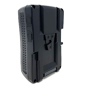 Wasabi Power V Mount/V Lock Battery (195Wh, 14.4V, 13200mAh) Rechargeable Li-ion Battery for Broadcast Video Camcorder, Compatible with Sony HDCAM, XDCAM, Digital Cinema Cameras and Other Camcorders