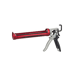 TAJIMA Caulk Gun - 1/10 Gallon (10 oz) Convoy Super Caulking Tool with Rotating Cradle & Auto Flow Stop - CNV-100SP