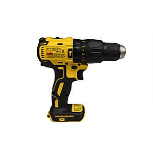 DeWalt DCD778B 20V Max 2 Speed 1/2" Cordless Brushless Hammer Drill (Renewed)