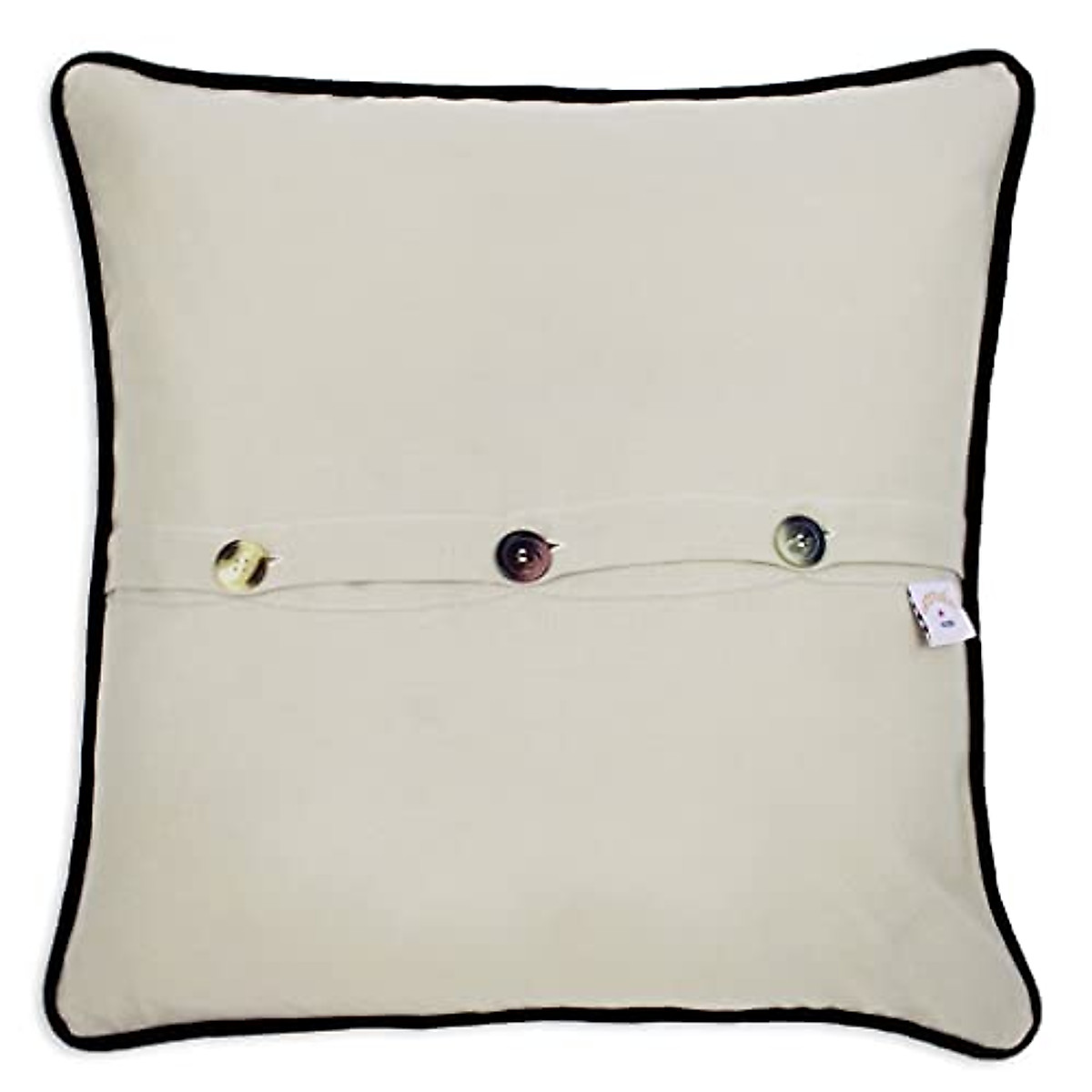 Catstudio Fort Worth Embroidered Decorative Throw Pillow