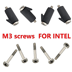 MEETOOT Two Hole Fan Fastener 1366 Motherboard Two-Hole Fan Buckle Radiator Bracket Screw Plastic Buckle Bracket